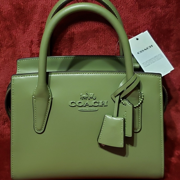 Coach | Bags | Coach Olive Military Army Green Womens Ceossbody Bag ...